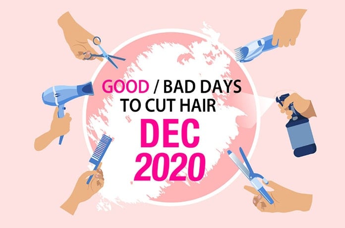 Good & Bad Days to Cut Hair for December 2020 - WOFS.com