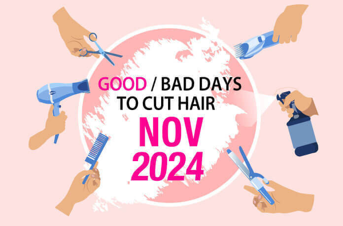 Good & Bad Days to Cut Hair for November 2024 - WOFS.com